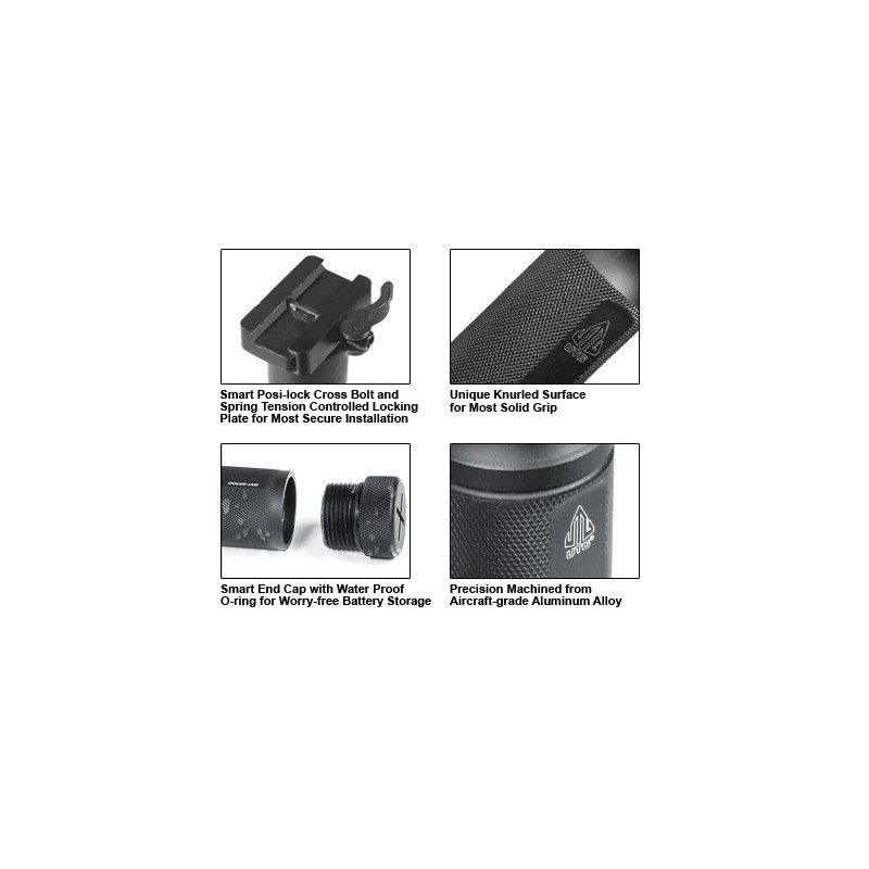 UTG 4.1" LowPro Combat Quick Release Metal Foregrip